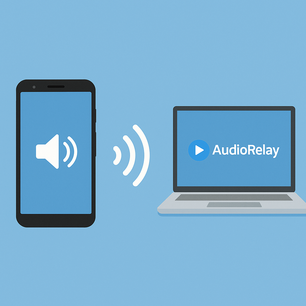 AudioRelay - Stream lyd fra mobil til PC, Mac & Linux